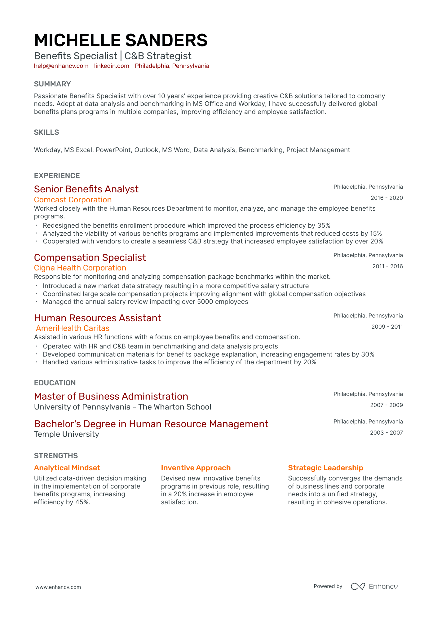 10 Benefits Specialist Resume Examples & Guide for 2026