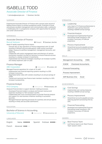 12 Director Resume Examples & Guide for 2024