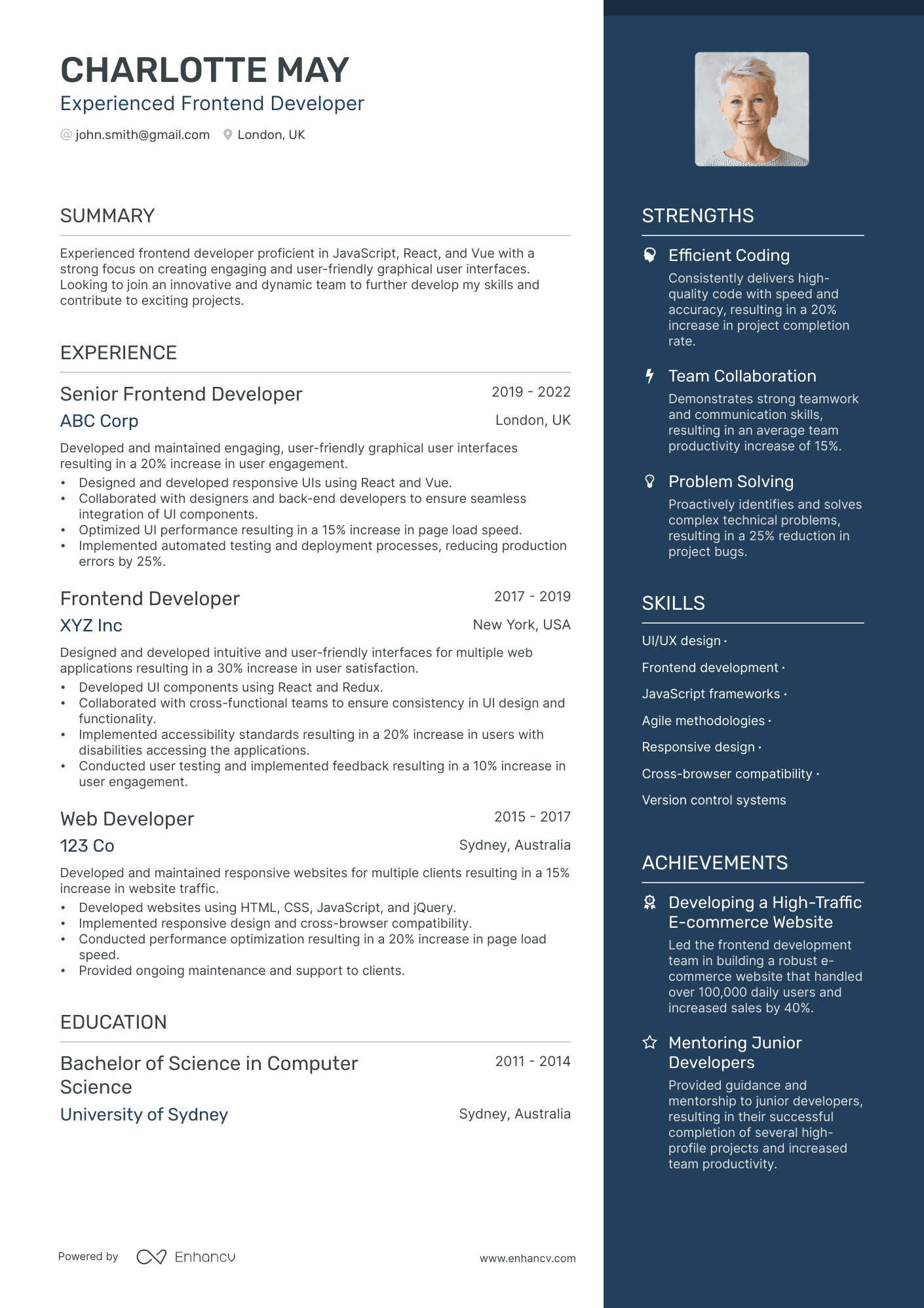 5 Javascript Developer Resume Examples & Guide for 2024