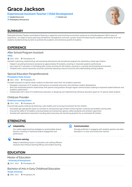 16 Day Care Teacher Resume Examples, Templates & Guide for 2025