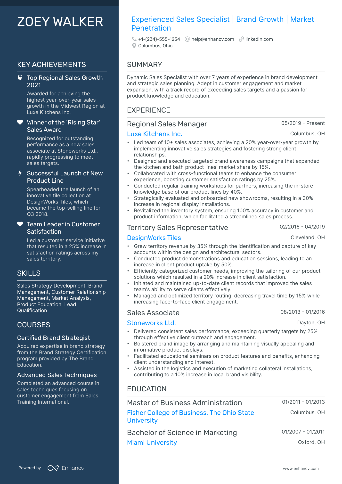 10 Sales Promoter Resume Examples & Guide for 2025