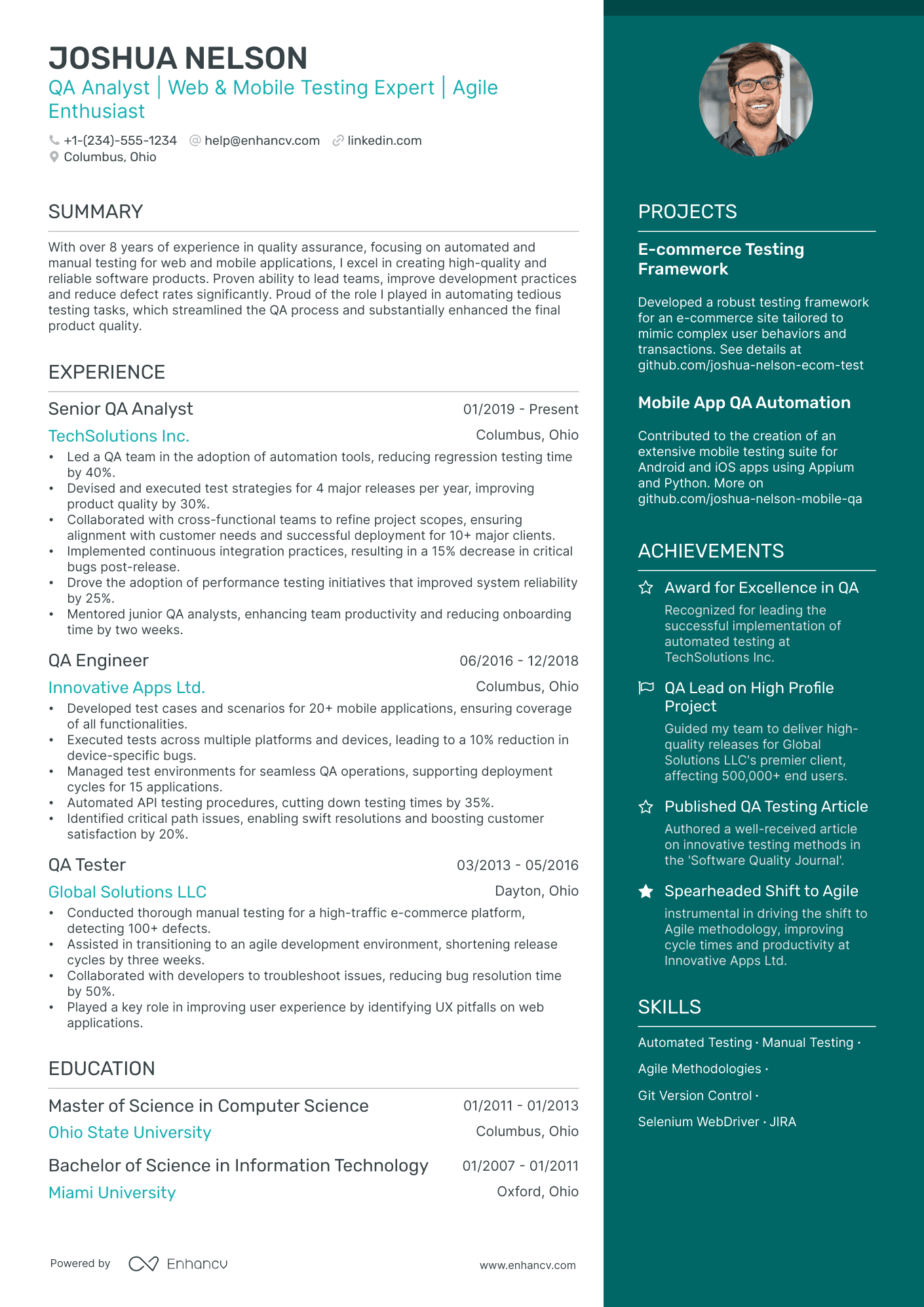 5 QA Analyst Resume Examples & Guide for 2024
