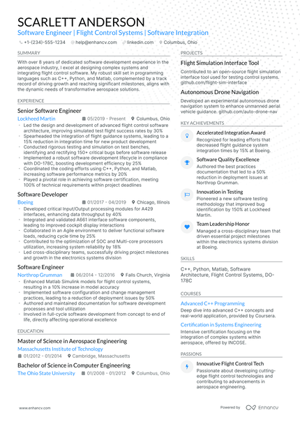 10 Embedded Software Engineer Resume Examples & Guide for 2026
