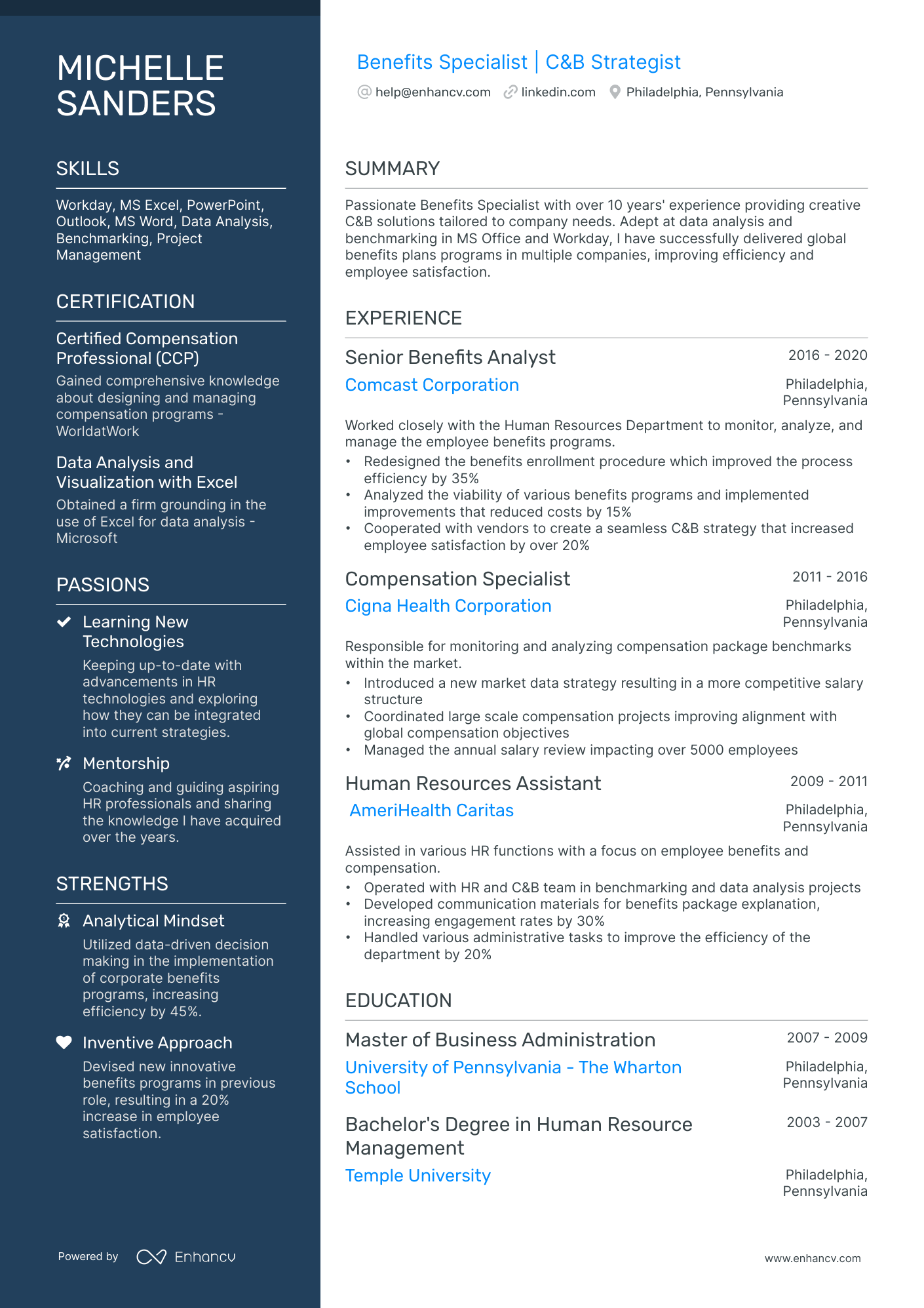 10 Benefits Specialist Resume Examples & Guide for 2026