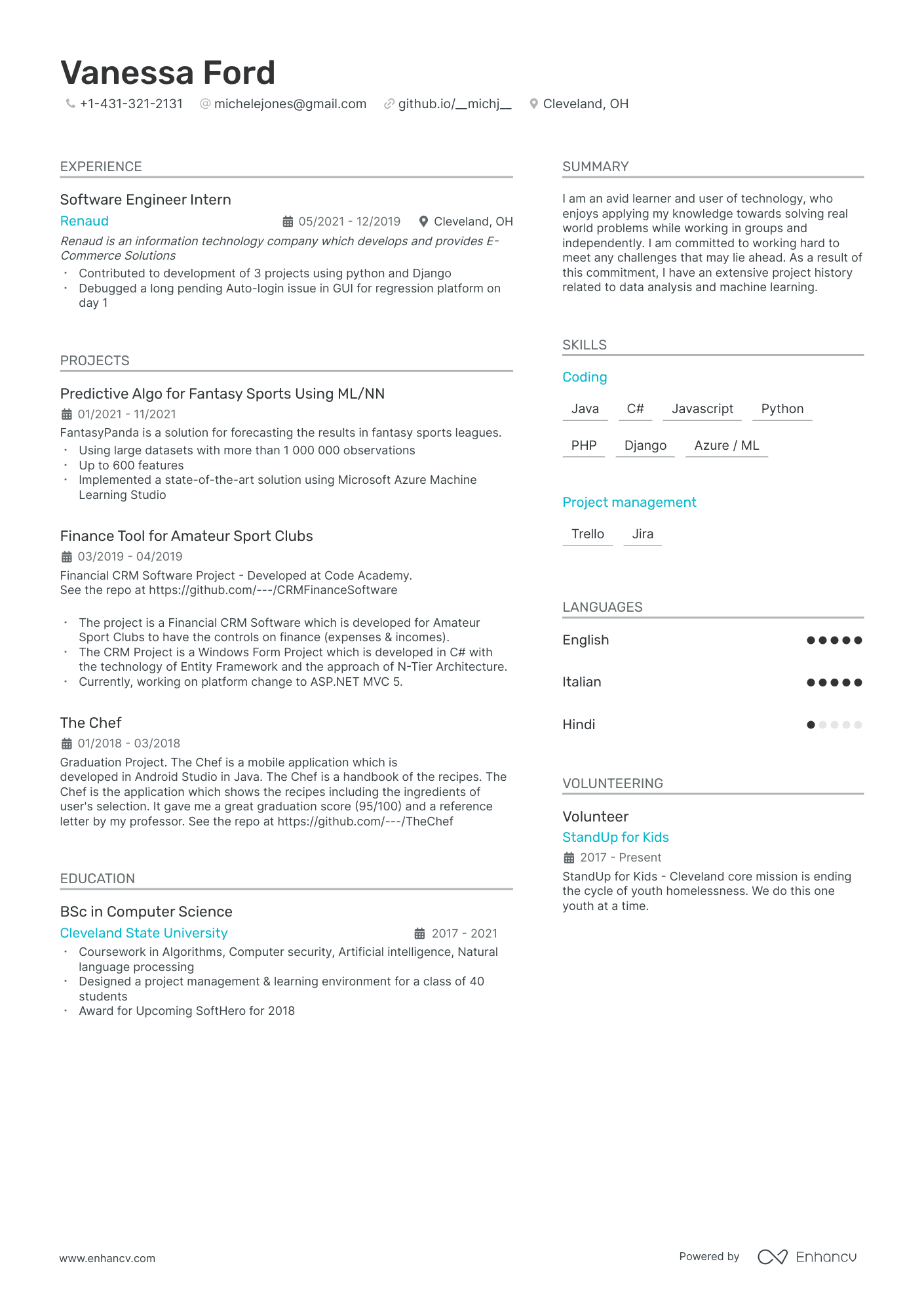 5 Entry-Level Software Engineer Resume Examples & Guide for 2025