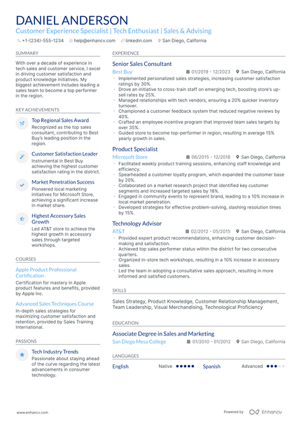 10 Apple Retail Resume Examples & Guide for 2026