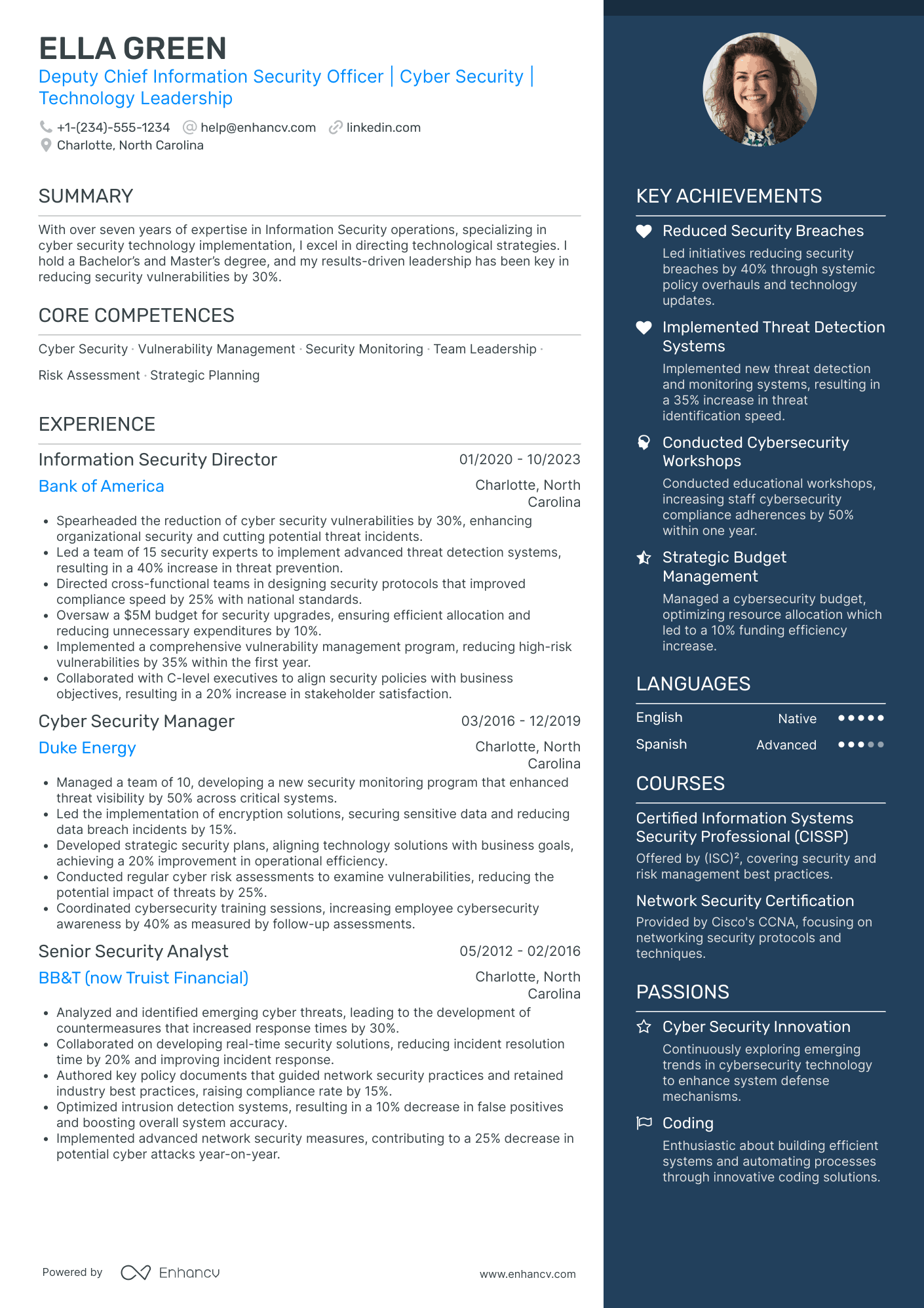 13 Chief Security Officer Resume Examples - 2026