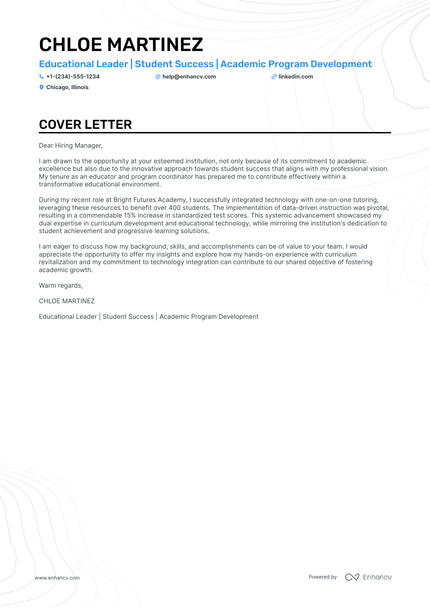 5 Professional Librarian Cover Letter Examples and Template for 2026 ...