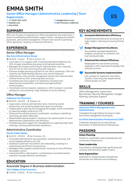 15 Office Manager Resume Examples & Guide for 2026