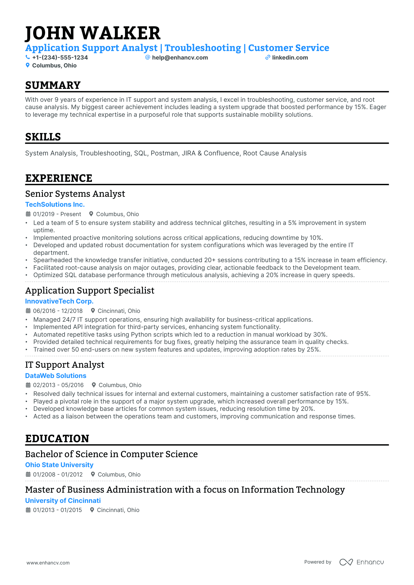 10 Application Support Manager Resume Examples & Guide for 2026