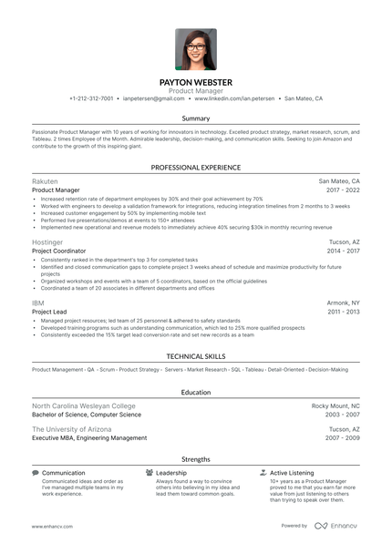 5 Amazon Resume Examples & Guide for 2024