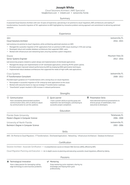 26 AWS Resume Examples & Guide for 2026