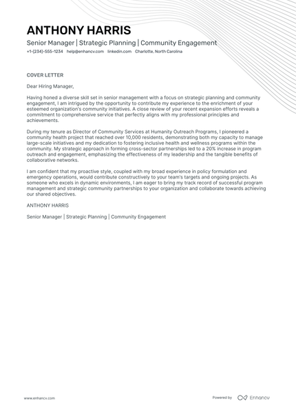 12 Professional Director Cover Letter Examples and Template for 2026 ...
