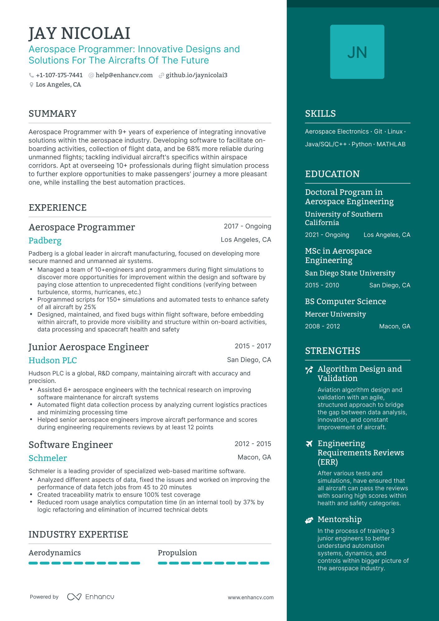 5 Aerospace Program Manager Resume Examples & Guide for 2023