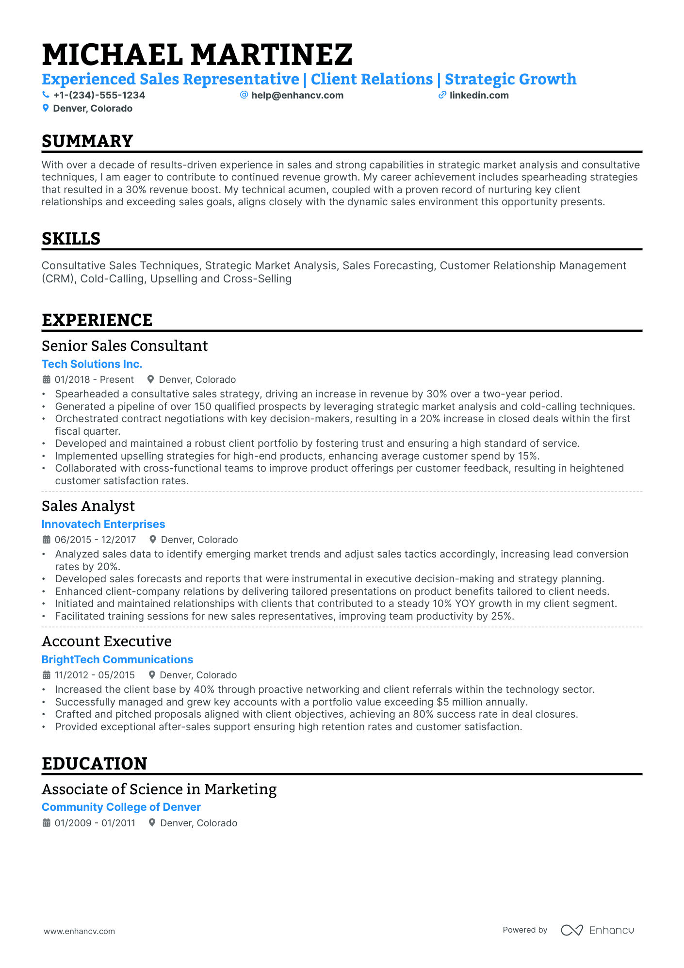 10 Lead Generation Resume Examples & Guide for 2025