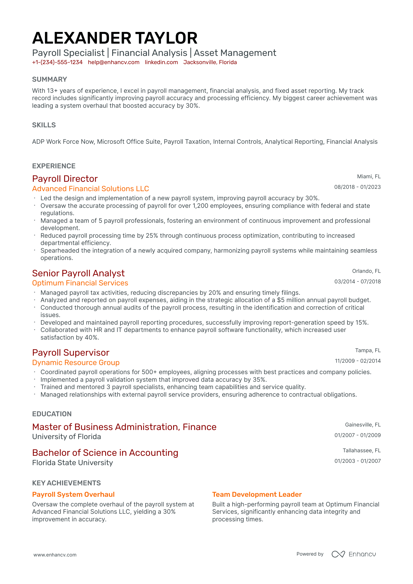 10 Asset Manager Resume Examples & Guide for 2026