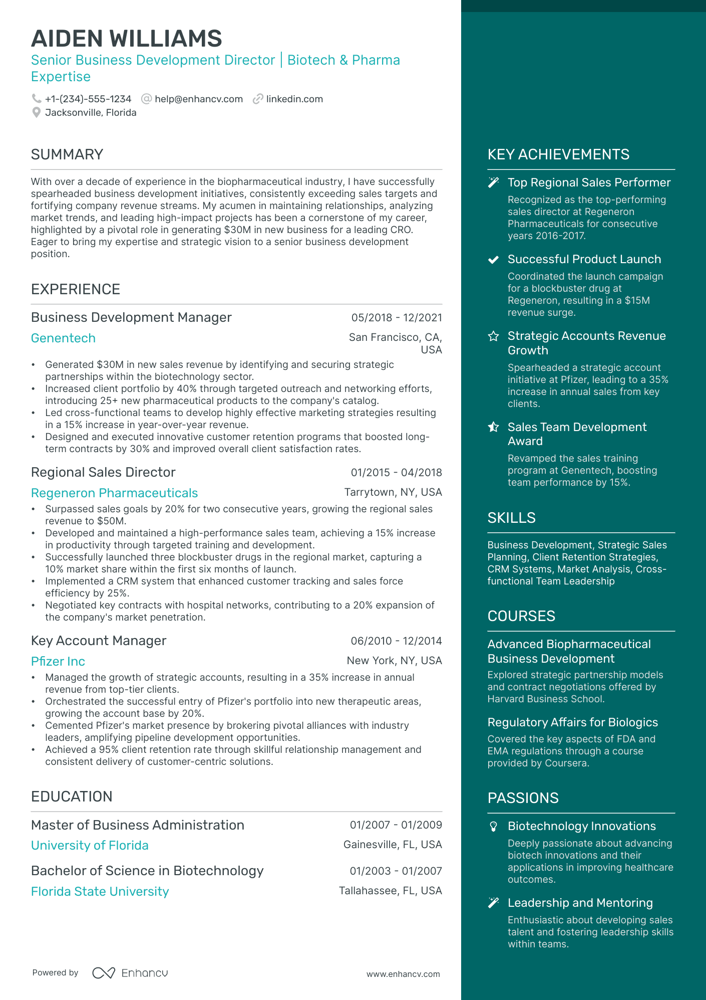 10 Director of Business Development Resume Examples & Guide for 2026