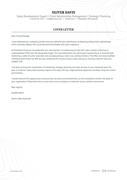 5 Professional Change Management Cover Letter Examples and Template for ...