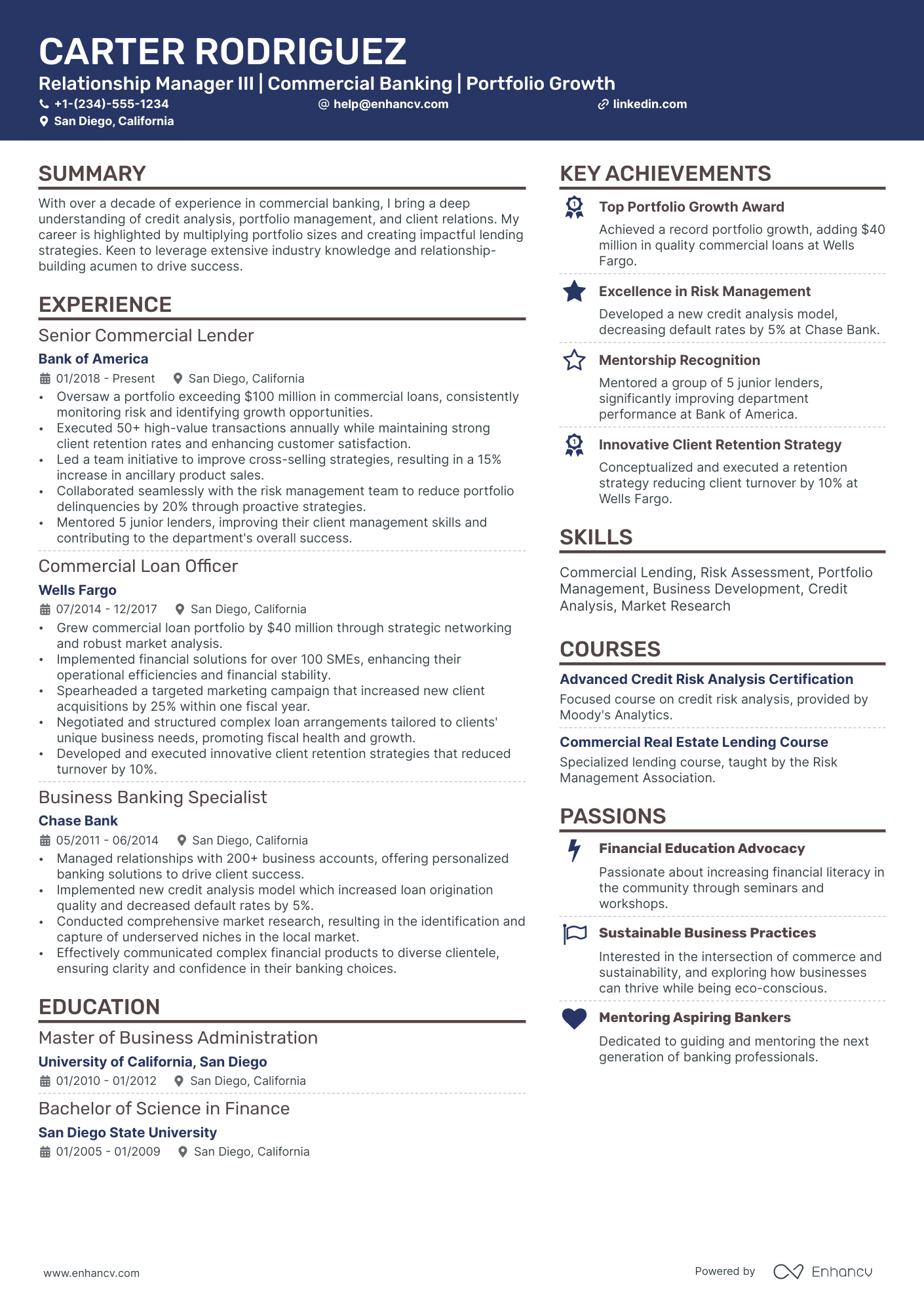 10 Relationship Manager Resume Examples & Guide for 2025