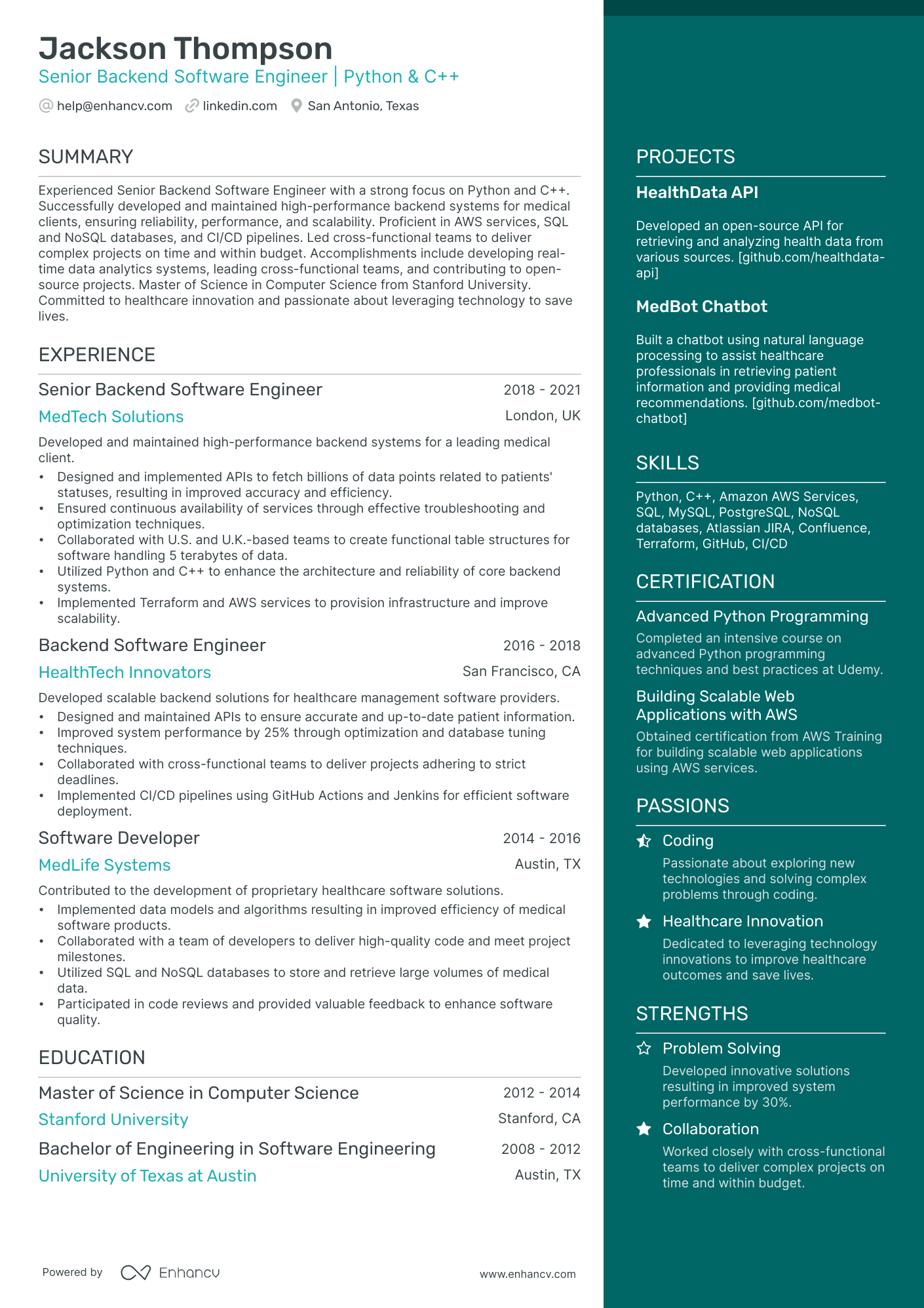 10 Junior Front-End Developer Resume Examples & Guide for 2026