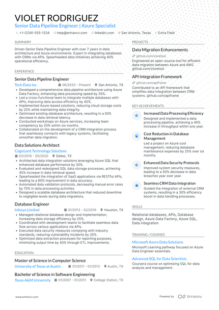 26 Data Engineer Resume Examples & Guide for 2026
