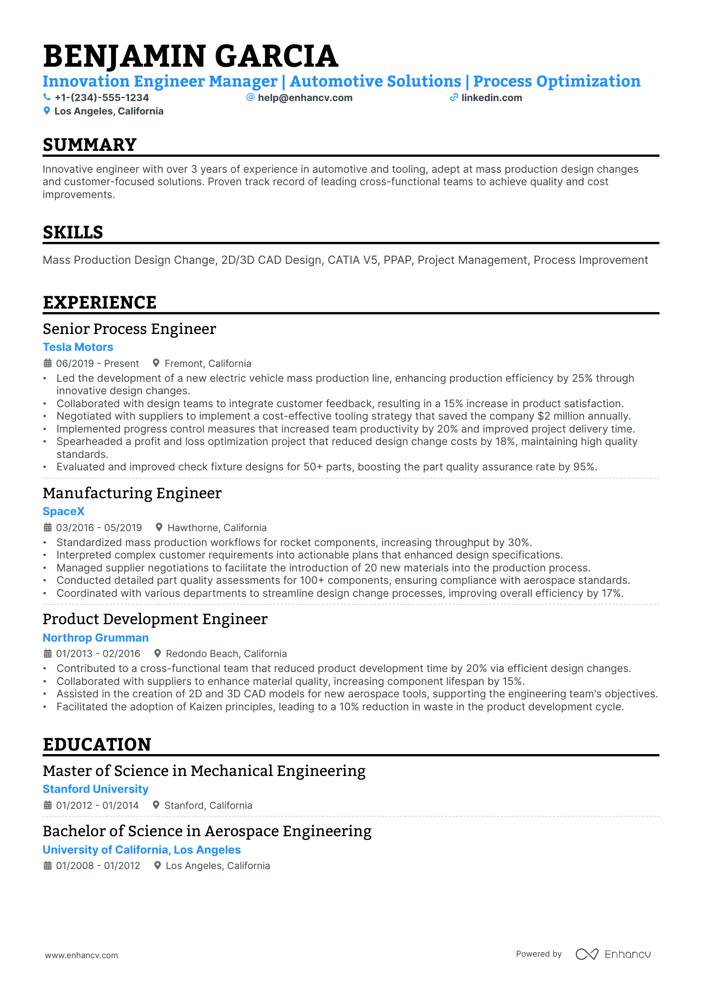 10 Innovation Manager Resume Examples & Guide for 2026
