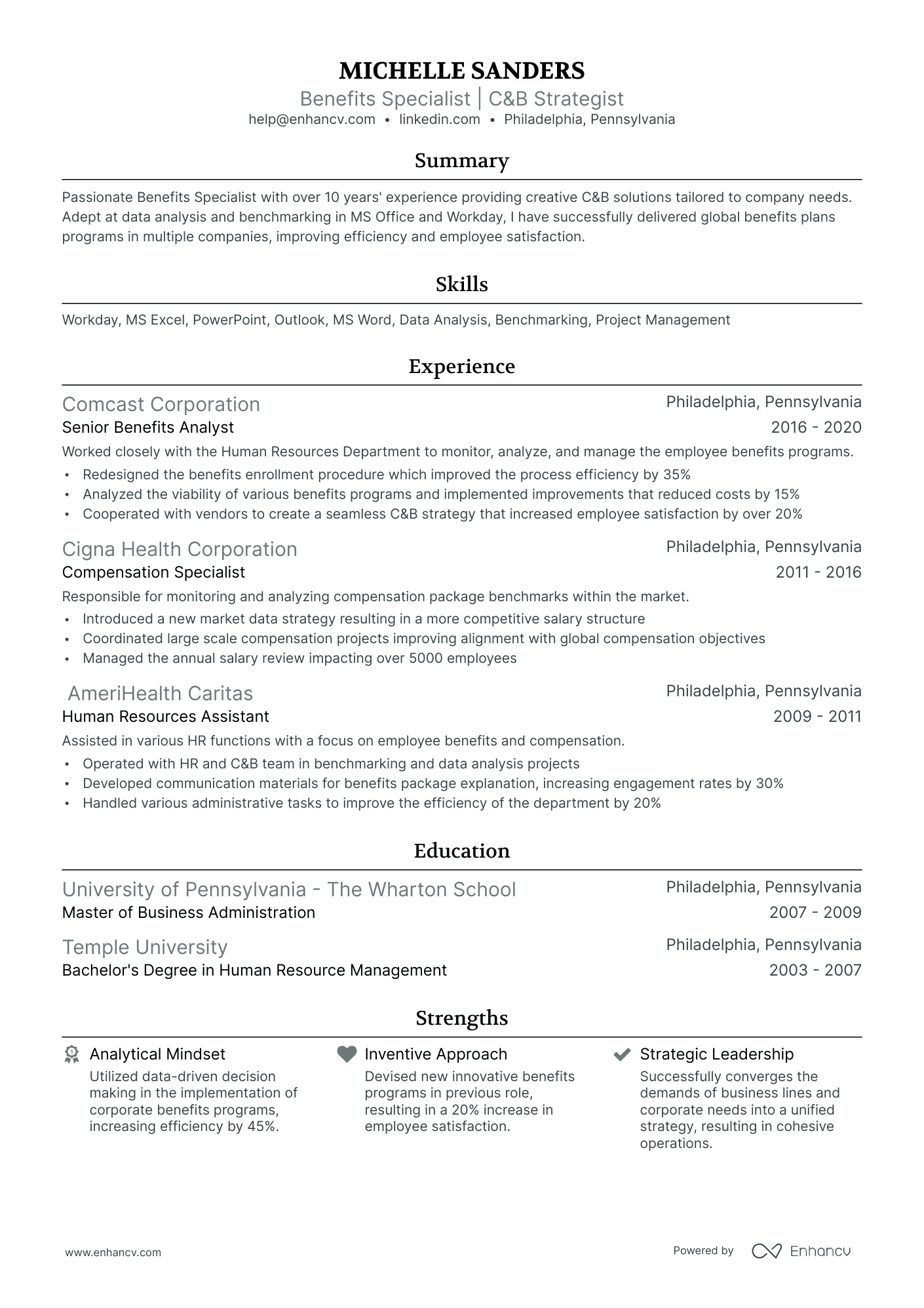 10 Benefits Specialist Resume Examples & Guide for 2026