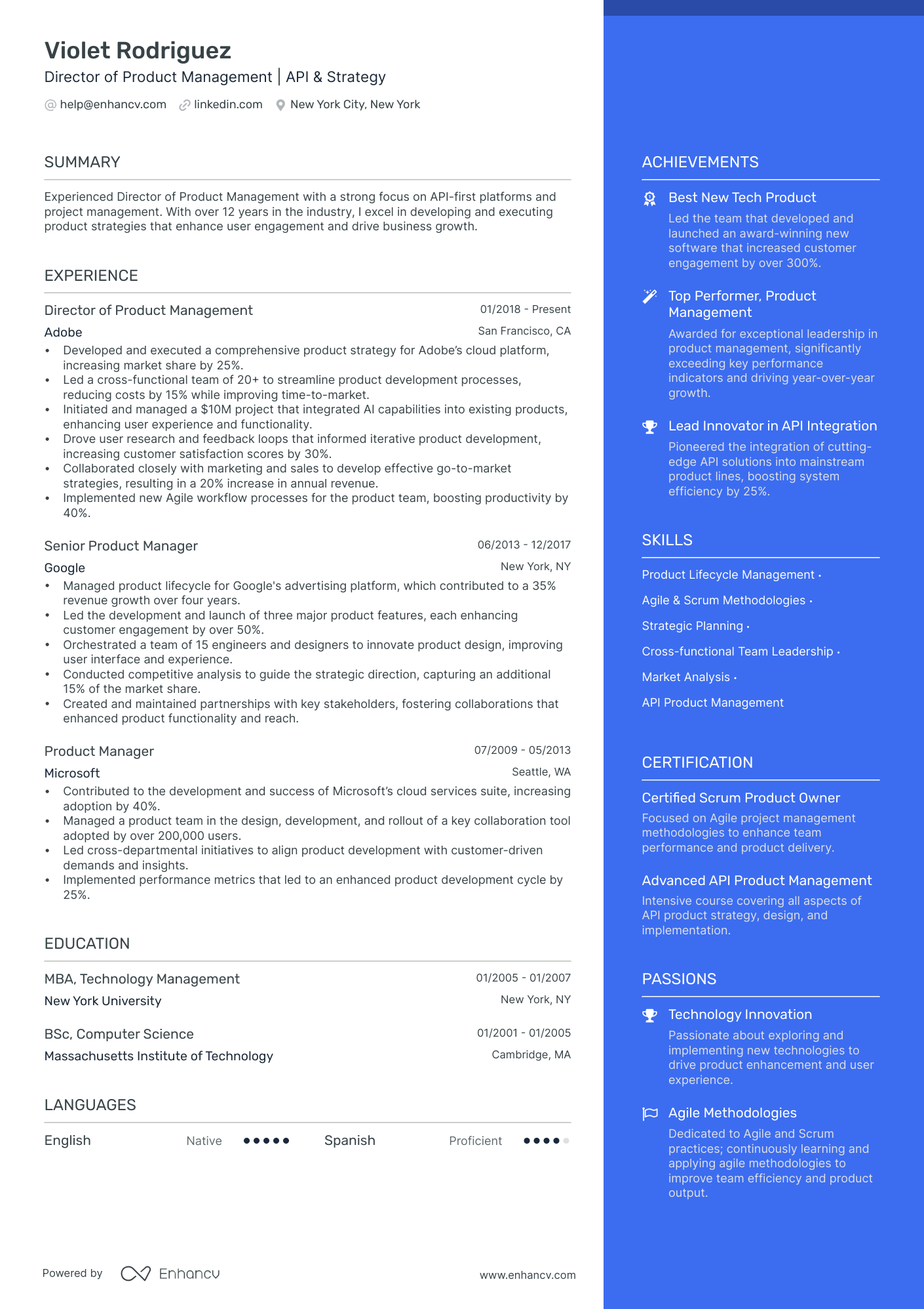 37 Product Manager Resume Examples, Templates for 2026 & Writing Guide