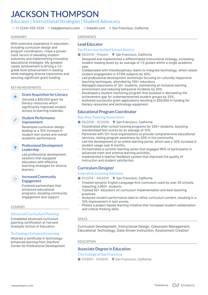 10 Middle School Teacher Resume Examples & Guide for 2026