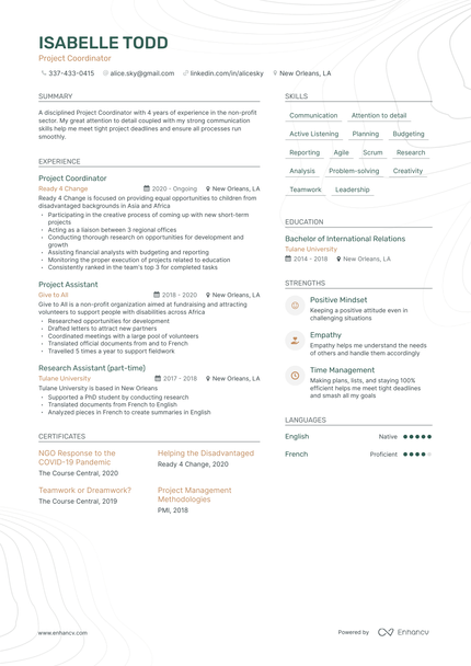 5 Non Profit Resume Examples & Guide for 2024