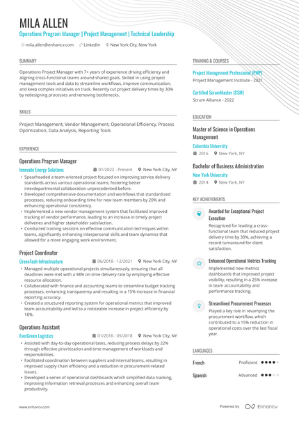 17 Program Manager Resume Examples & Guide for 2026