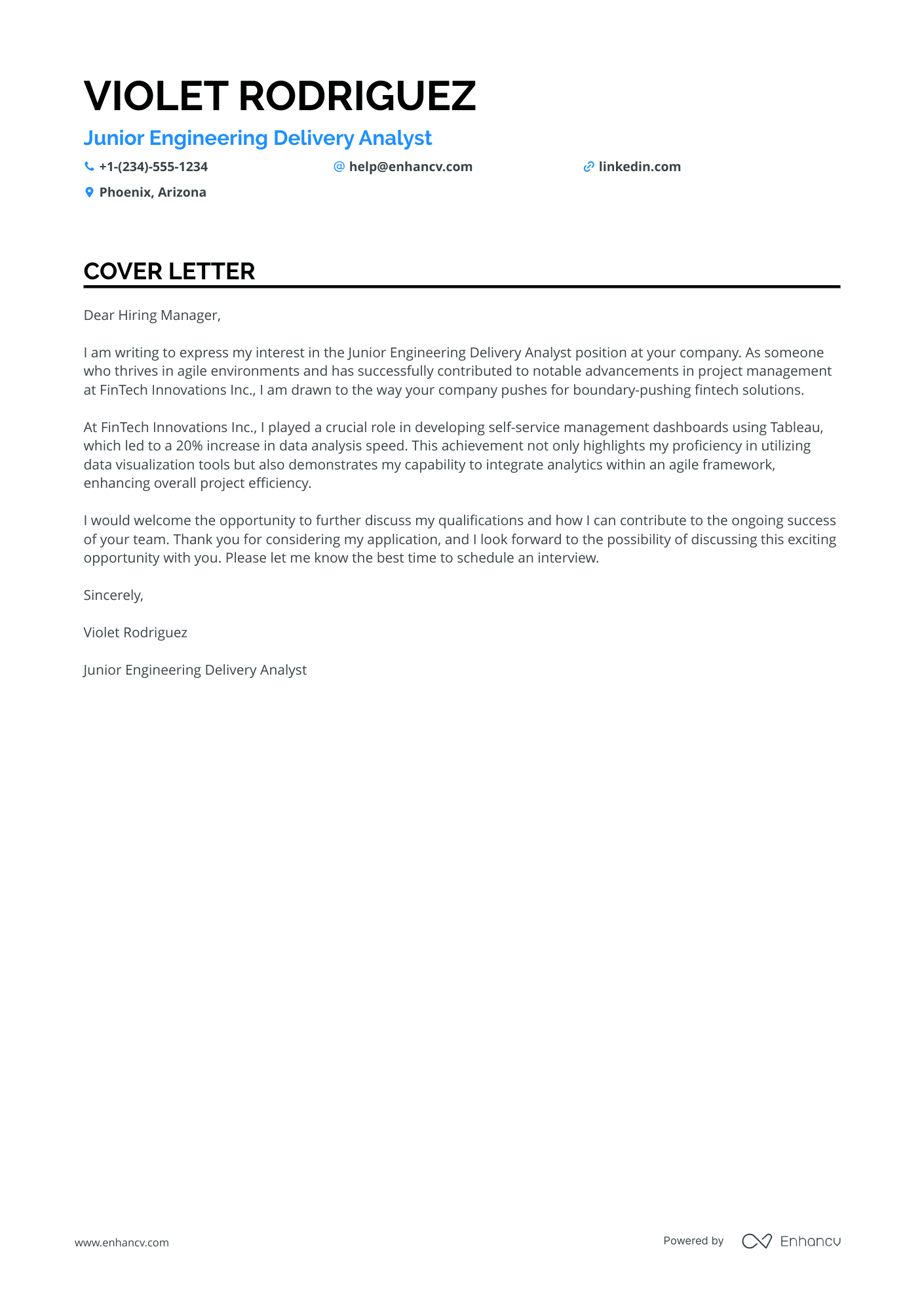 7 Professional Power Bi Cover Letter Examples and Template for 2026 ...