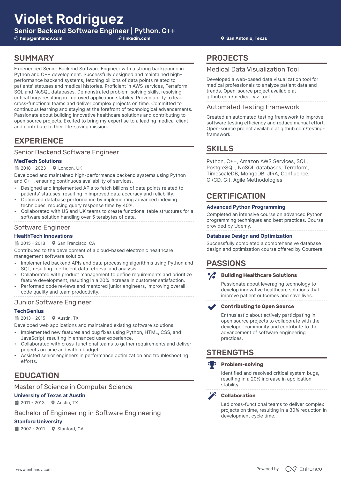 10 AWS Developer Resume Examples & Guide for 2025