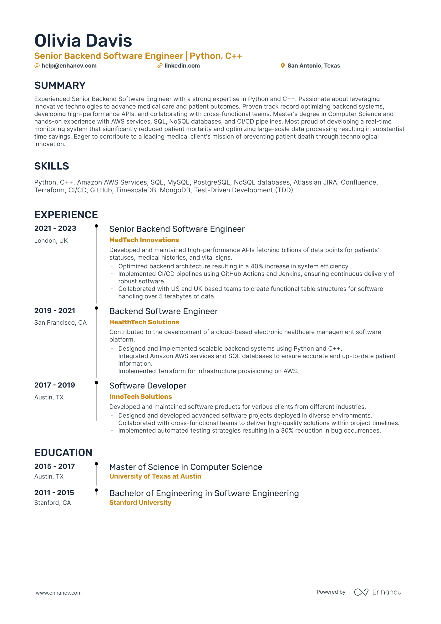 10 Platform Engineer Resume Examples & Guide for 2026