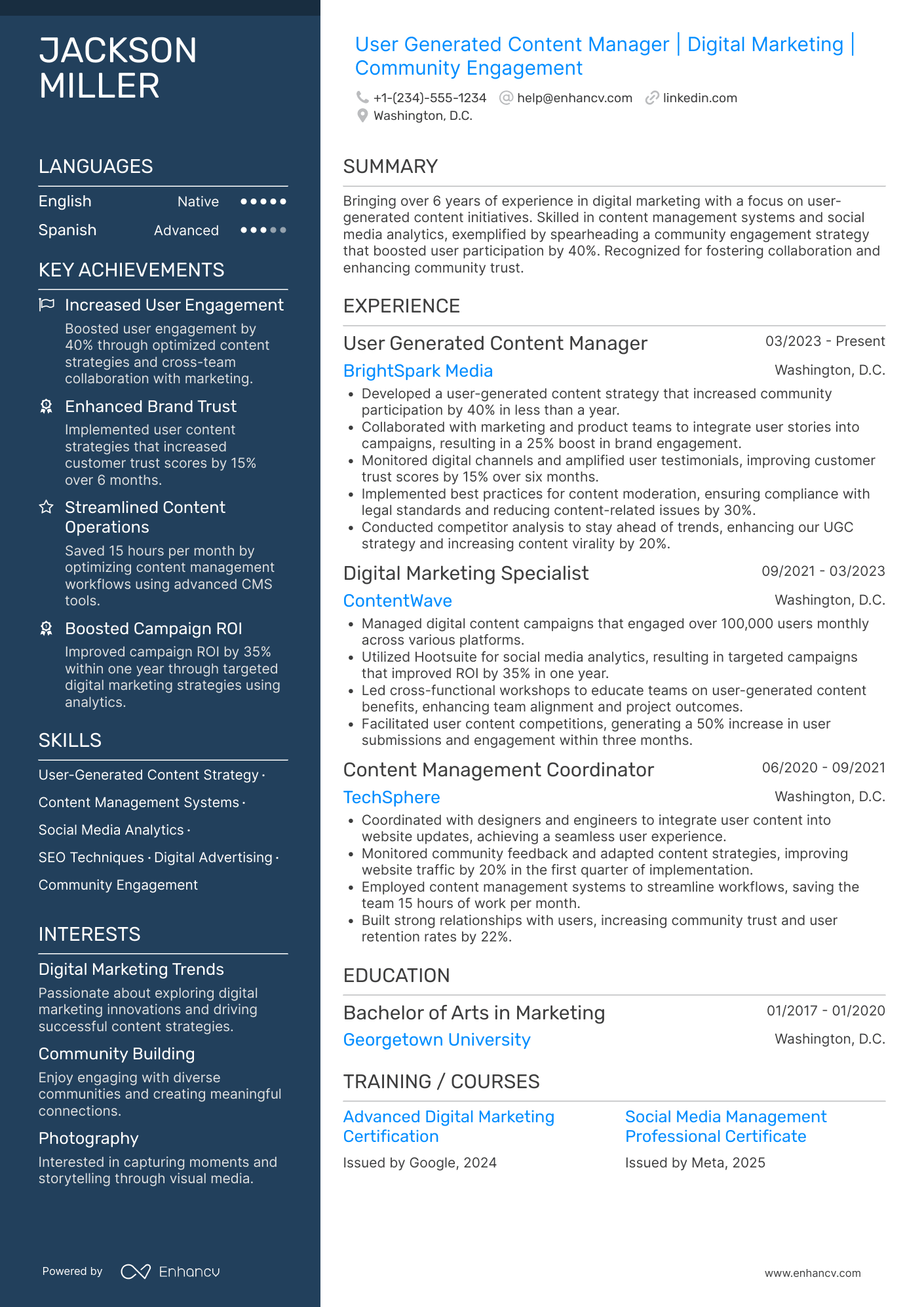 26 Content Manager Resume Examples & Guide for 2025
