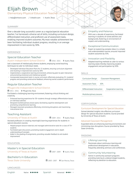 7 Physical Education Teacher Resume Examples & Guide for 2024