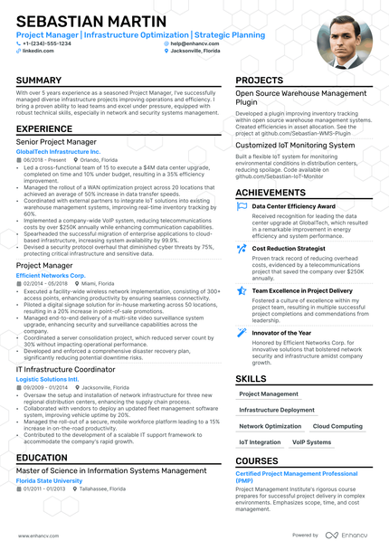 16 IT Manager Resume Examples & Guide for 2024