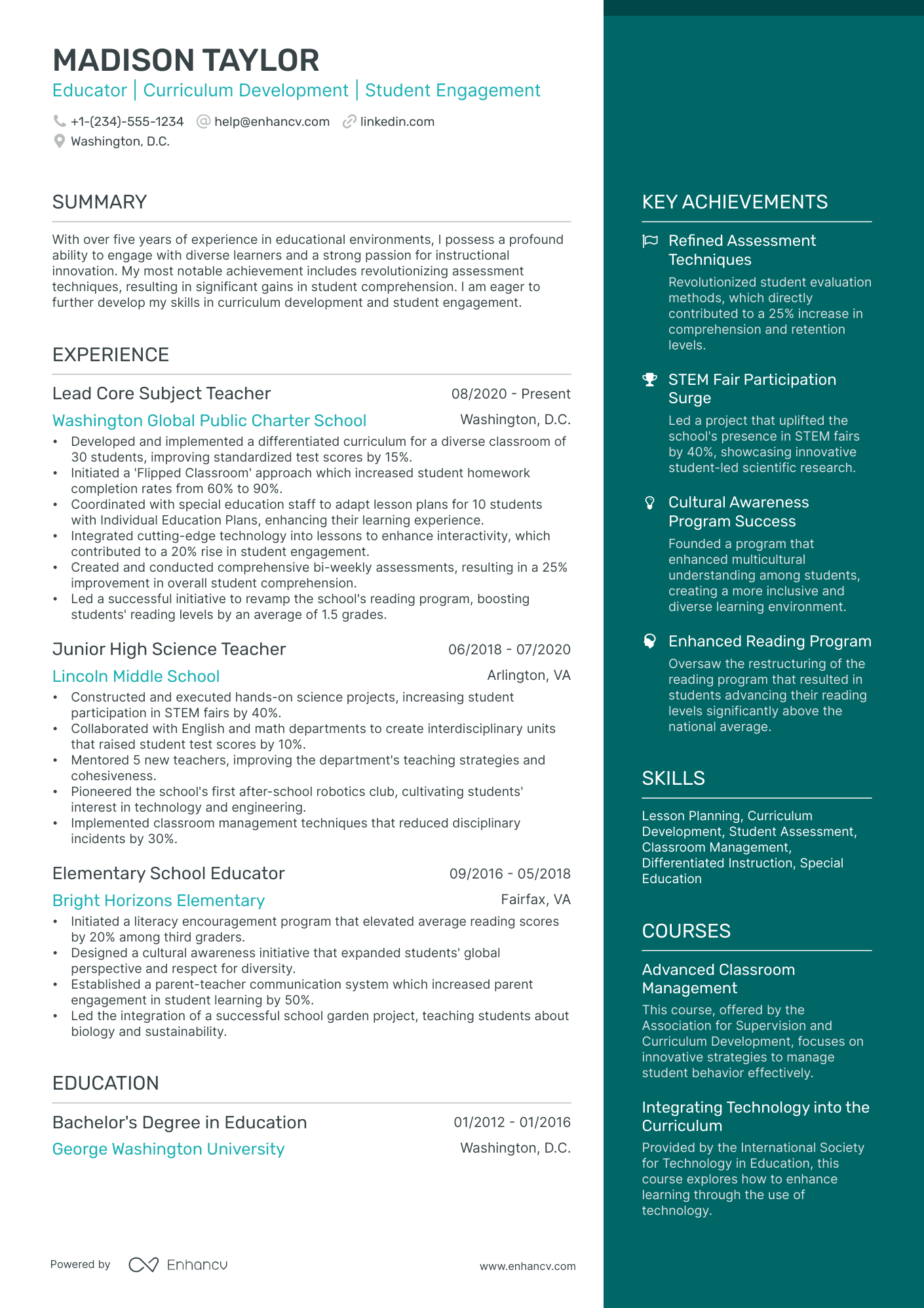 10 History Teacher Resume Examples & Guide for 2026