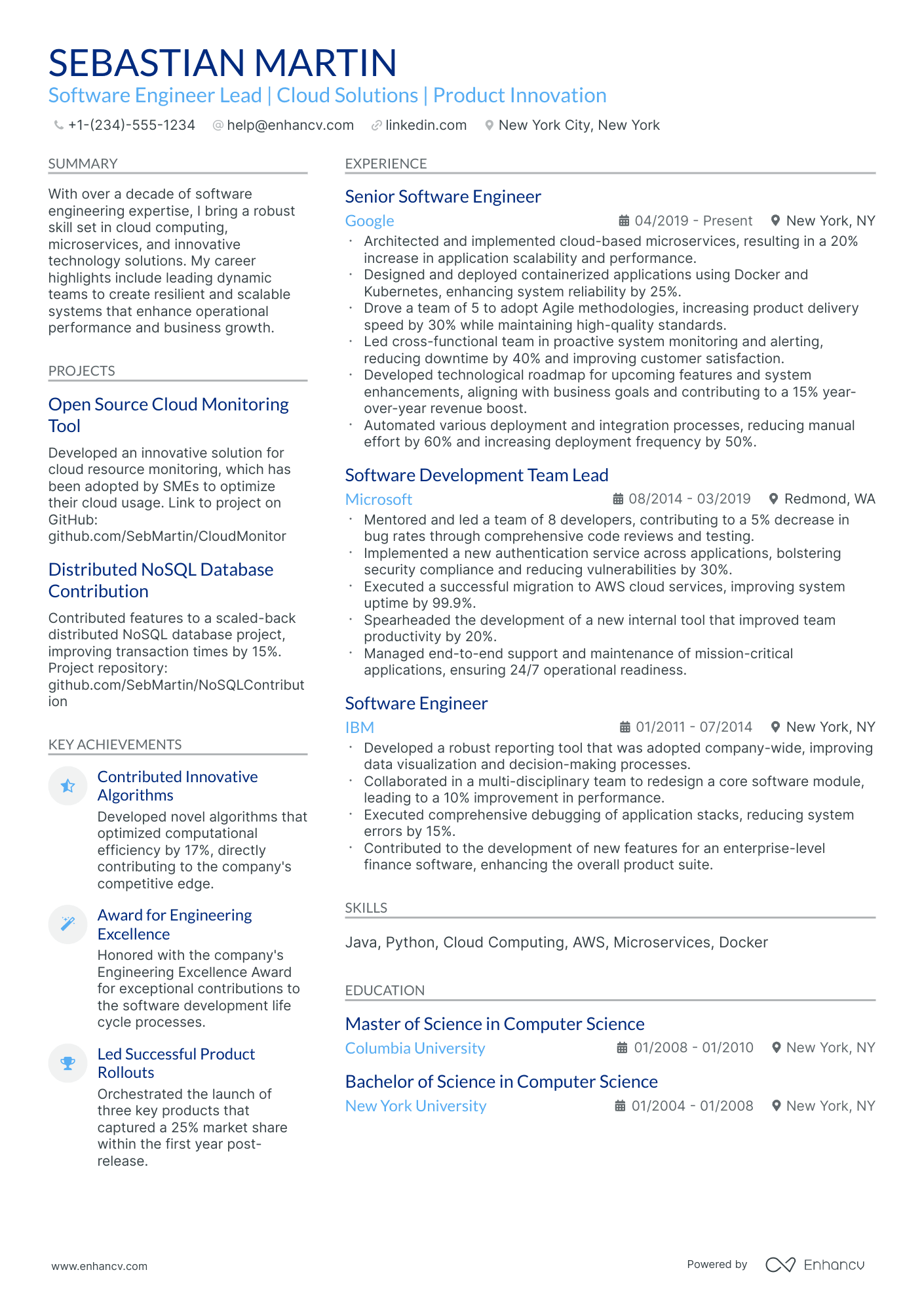 10 GCP Data Engineer Resume Examples & Guide for 2025