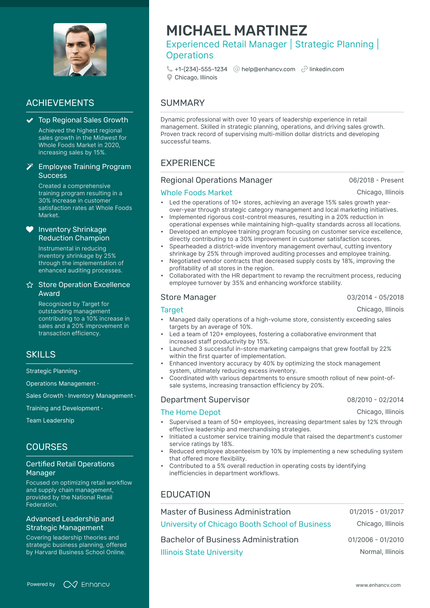 5 District Manager Resume Examples & Guide for 2024