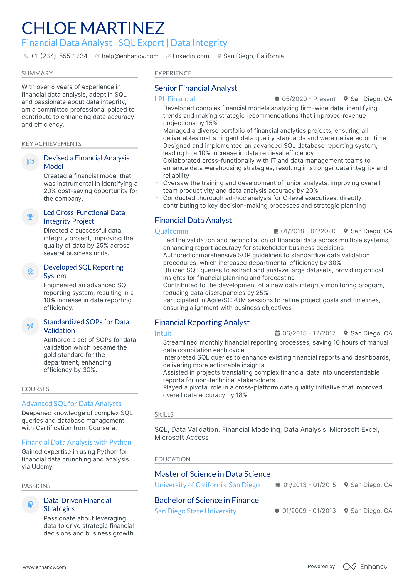 10 Data Quality Analyst Resume Examples & Guide for 2026