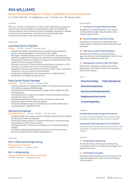 5 Engineering Program Manager Resume Examples & Guide for 2024