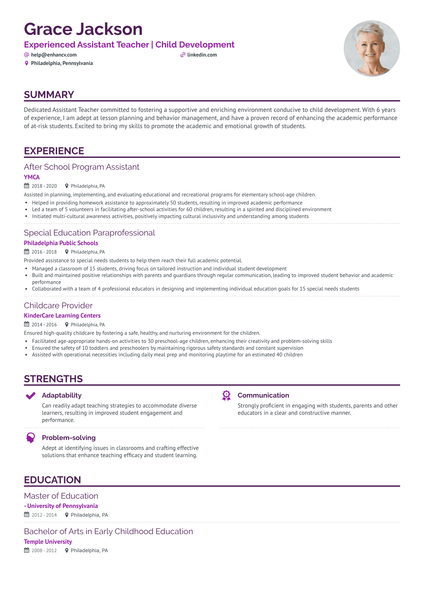 7 Day Care Teacher Resume Examples & Guide for 2024