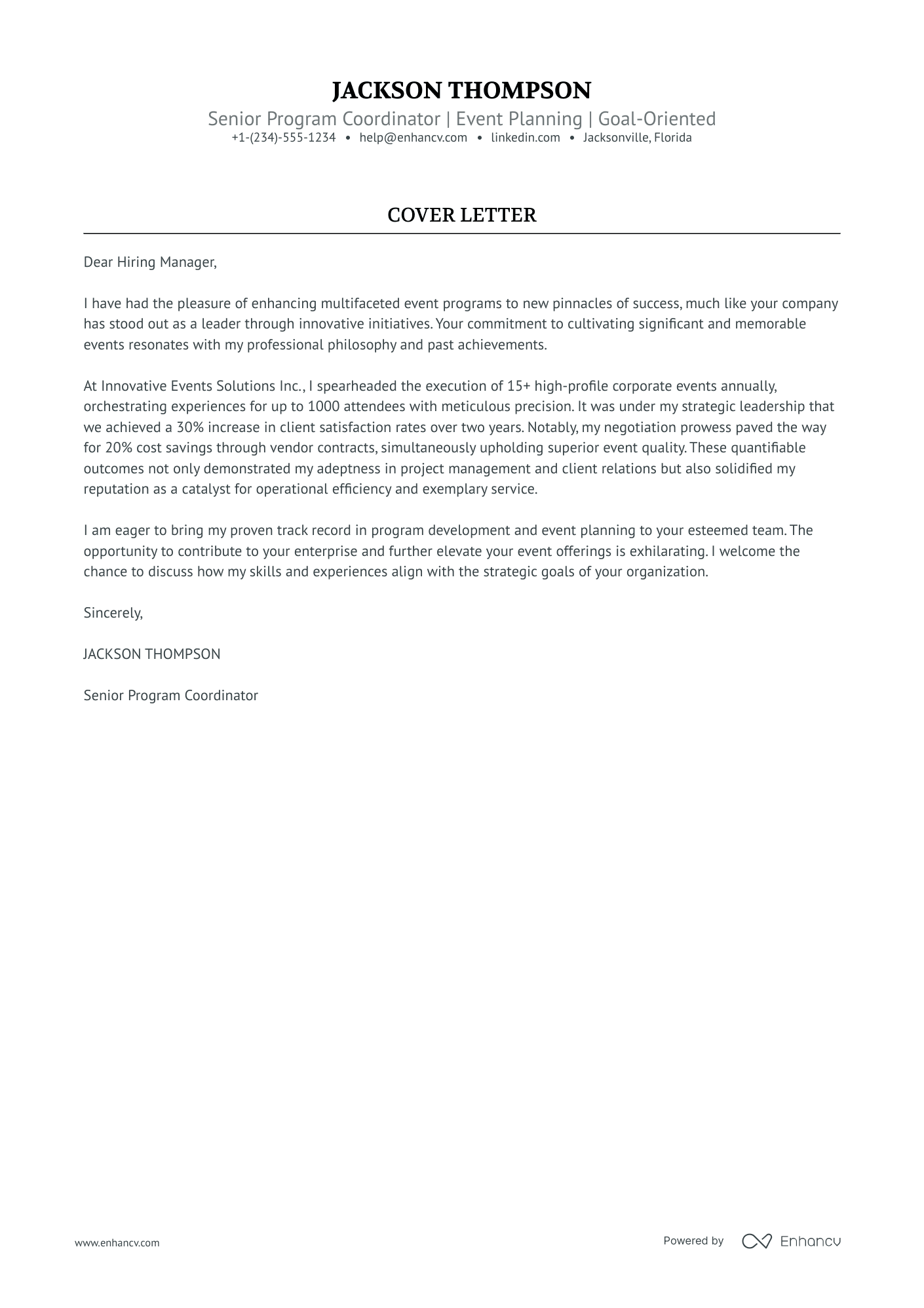 12 Professional Director Cover Letter Examples and Template for 2026 ...