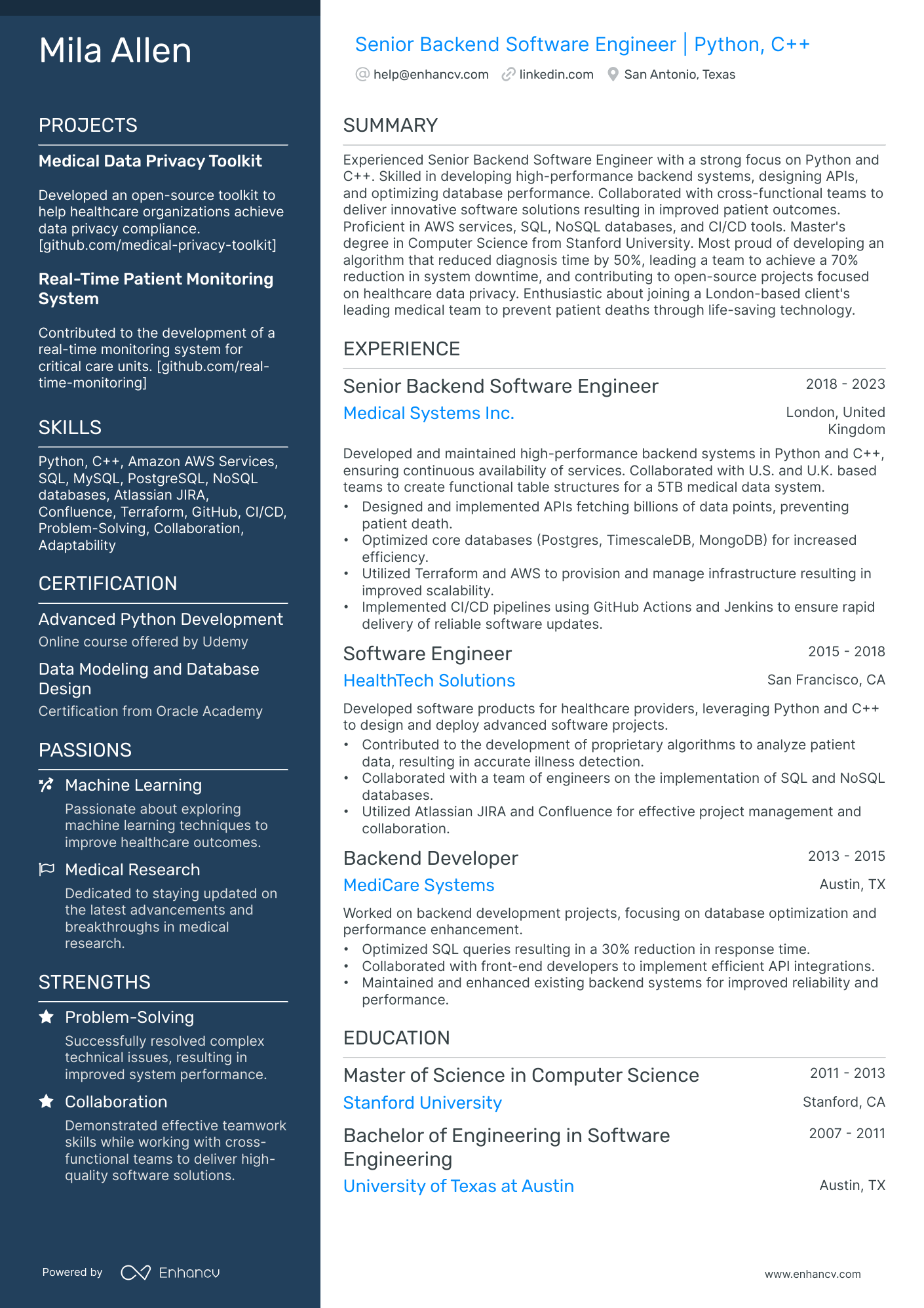 10 AWS Cloud Engineer Resume Examples & Guide for 2026
