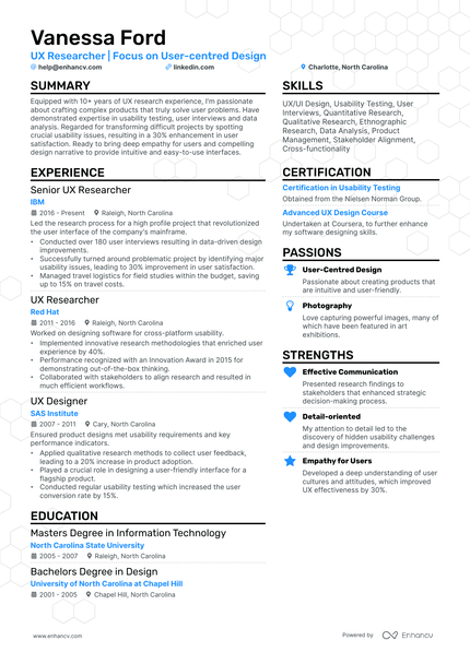 10 UX Researcher Resume Examples & Guide for 2026