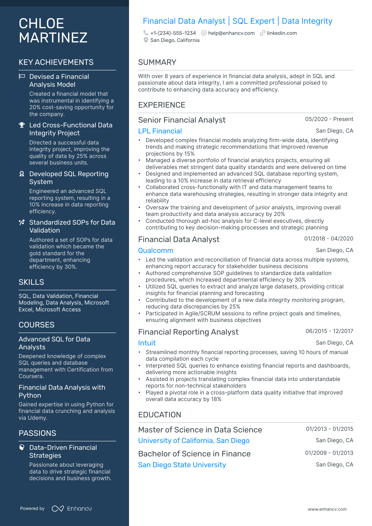 10 Data Quality Analyst Resume Examples & Guide for 2026
