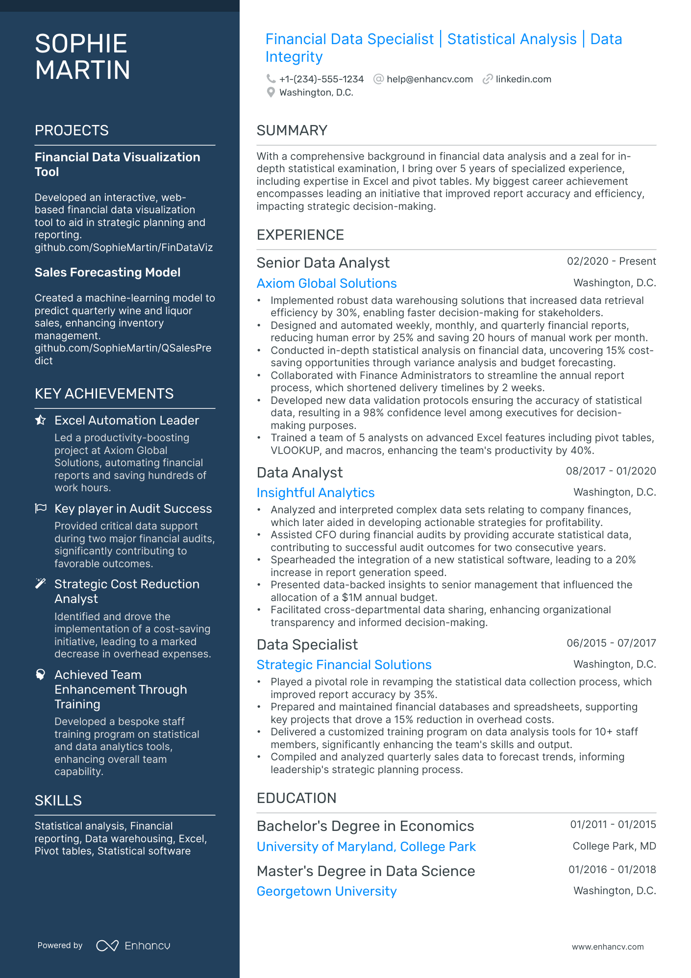 10 Data Specialist Resume Examples & Guide for 2026