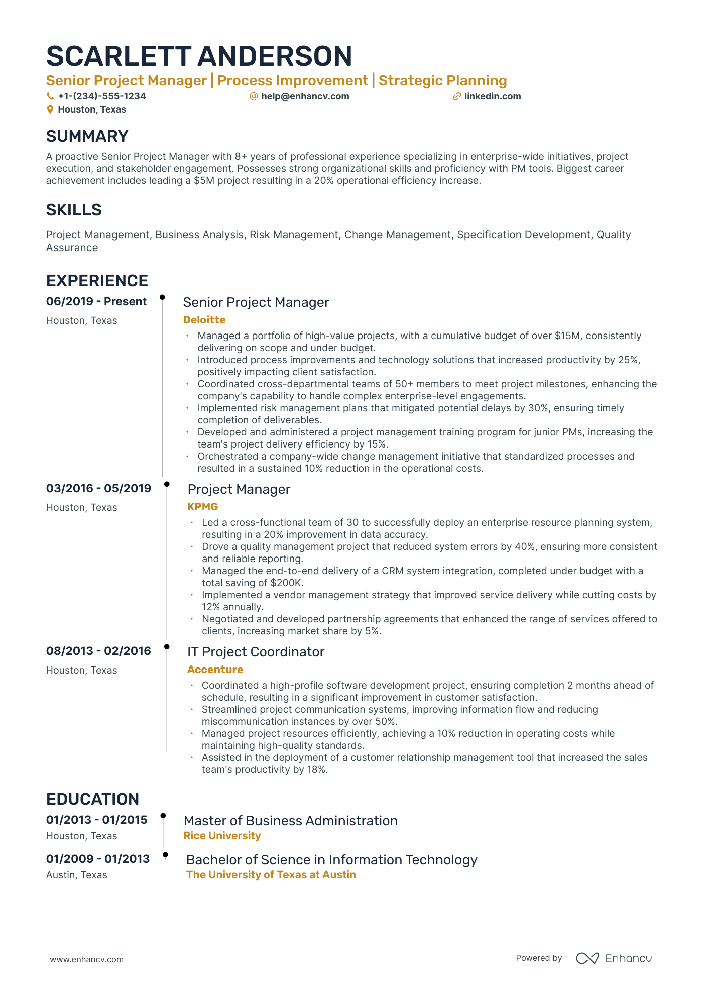 10 PMO Director Resume Examples & Guide for 2026