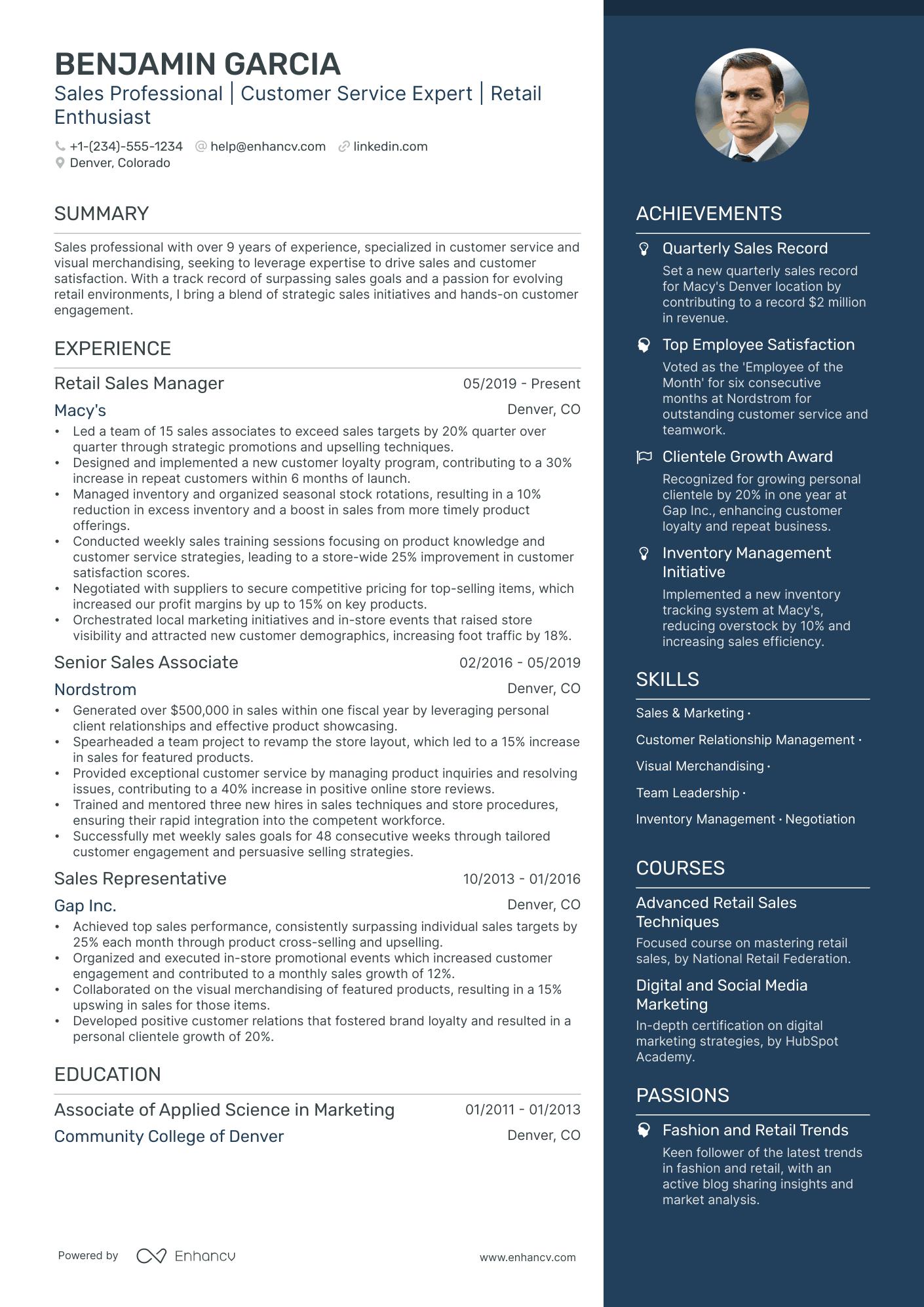 5 Saleswoman Resume Examples & Guide for 2024